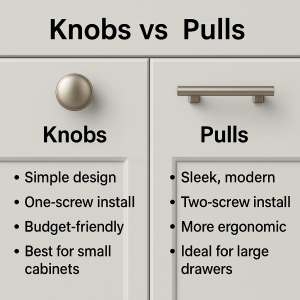 How to Install Cabinet Knobs and Pulls: A Complete DIY Guide ...