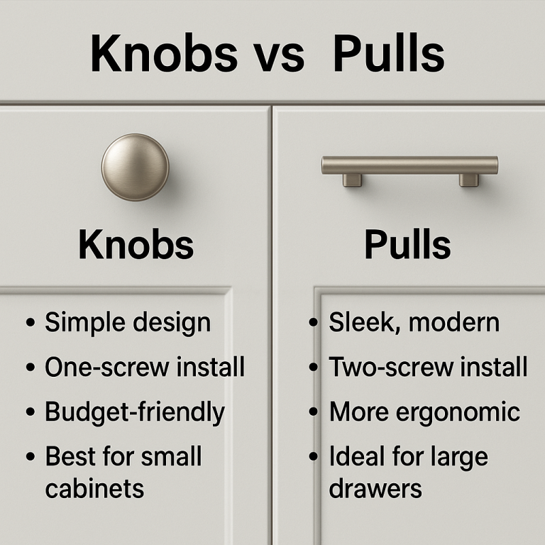 How to Install Cabinet Knobs and Pulls: A Complete DIY Guide - Woodworker Express BlogWoodworker ...