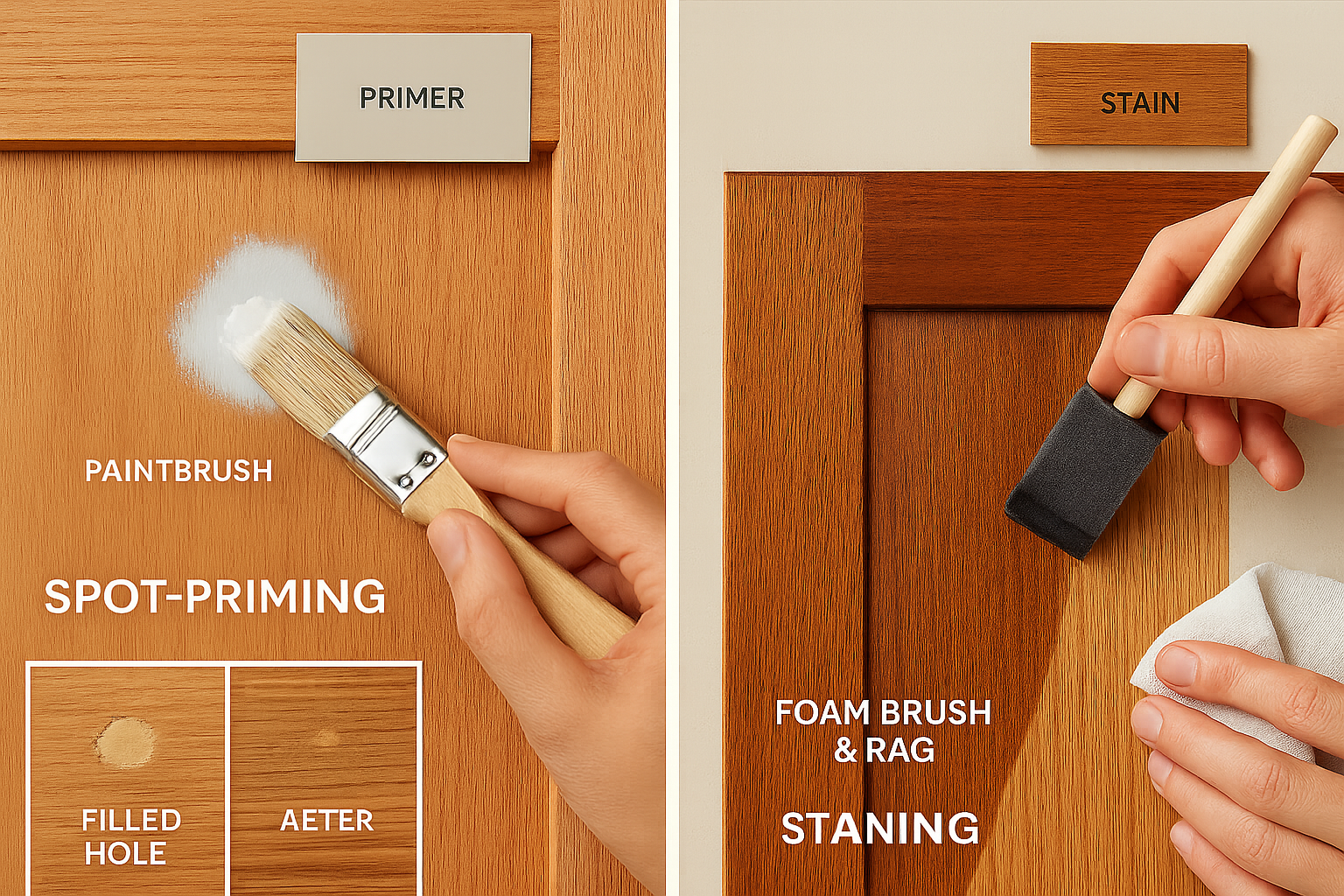 5 Simple Steps for Filling Holes When Changing Cabinet Hardware ...